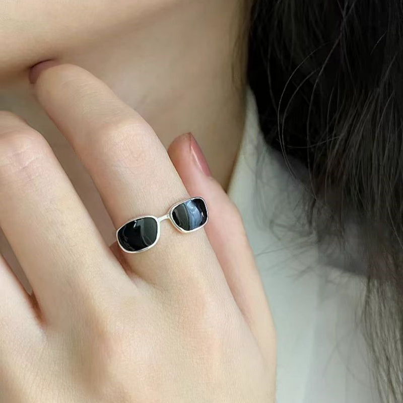 Sterling Silver 2024 Glasses Rings – Ella18